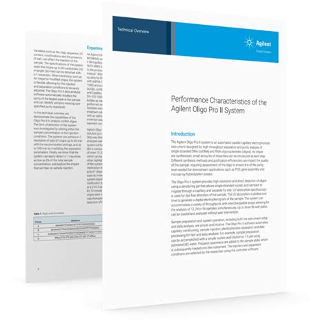Automated Parallel Capillary Electrophoresis For Purity Analysis Of