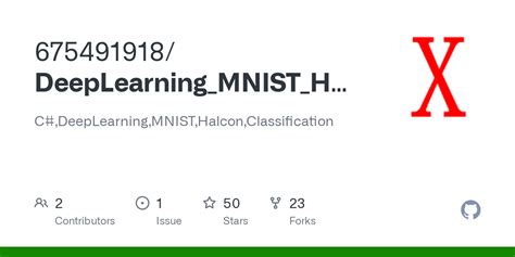 Github 675491918 Deeplearning Mnist Halcon C Deeplearning Mnist Halcon Classification