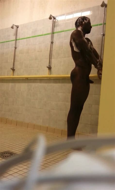 Black Guy Caught Naked In Open Showers ThisVid
