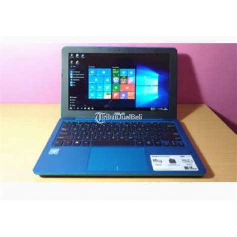 Laptop Netbook Asus E S Mulus Slim Bekas Second Harga Murah Di Jakarta Tribun Jualbeli