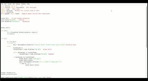 Atharva Malusare Di Linkedin I Created My 1st Mini Project Named Alarm Clock Using Python It