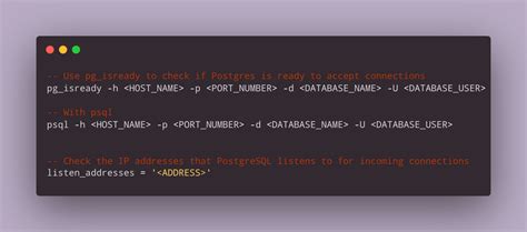 How To Test Your Postgresql Connection Tigerdata