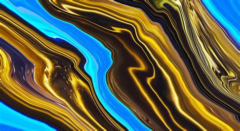 밝은 유체 파란색과 금 배경 추상 액체 황금과 물 파 아트 트리피 디지털 배경 곡선 모양 그림입니다 로얄 글리터 배너 템플렛 고급 감촉 크리에이티브 플라이어 금 금속에 대한