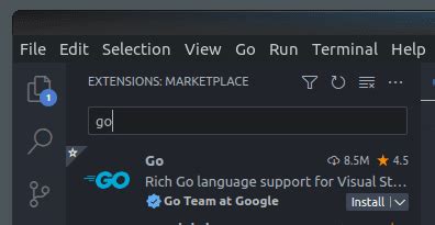 Install Golang In Your Home Directory And Configure VScode Puget Systems