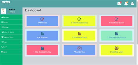 movers and packers management system using php and mysql