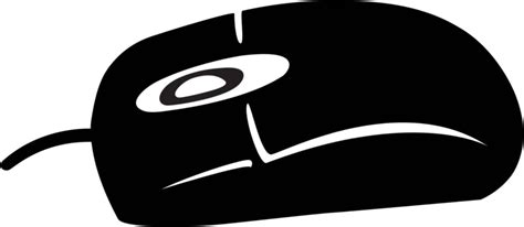 White Background Isolated Computer Mouse Symbol A Simple Pointer Icon And Logo Cursor Vector