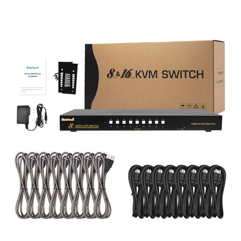 Jidetech Port USB KVM Switch K Hz Resolution