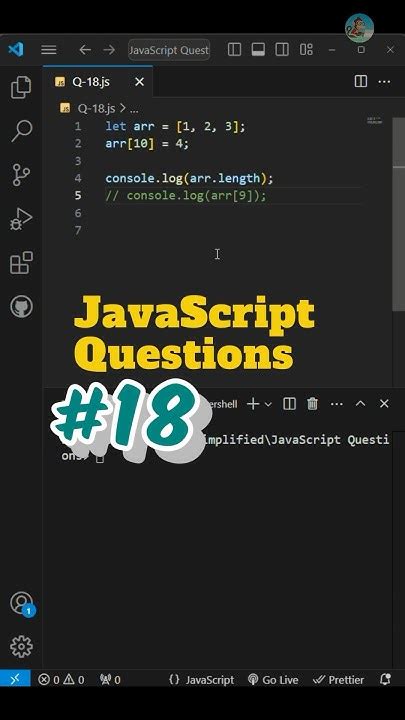 18 Javascript Questions Series Coding Webdevelopment