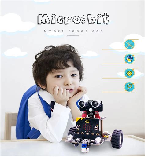 Yahboom Microbit Robot Car Stem Education And Diy Fun