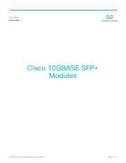 GBASE SFP Modules For High Speed Ethernet Connectivity Course Hero