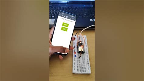 Esp32 Wifi Led On Off 😱 Esp32 Electronics Lot Microcontroller Robotics Youtube