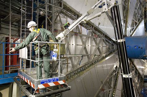 Atlas Detector Cern Stock Image A105 0298 Science Photo Library