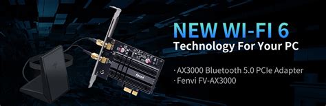Fenvi FV AX Mbps PCIe Wireless Wifi Adapter Newegg Com