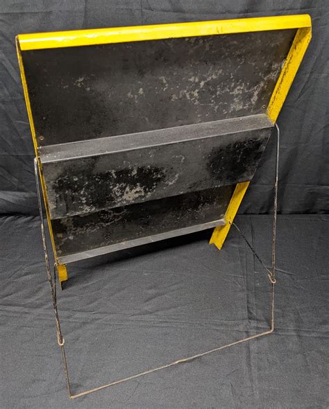Sold Price Tin Oil Can Display Rack Sign Casite And Go November 6