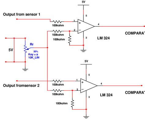 Circuit Diagram Of Operational Amplifier Unit Download Scientific Diagram