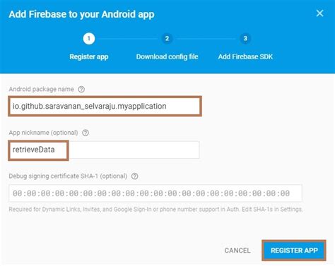 Retrieve Real Time Data In Firebase Using Android Studio