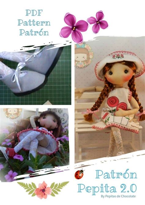 Pepita Doll Pattern 2 0 45 Cm Pattern Pepita Doll 17 Etsy Doll Pattern Dolls Pattern