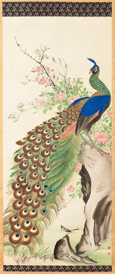 Indian Peacock Painting