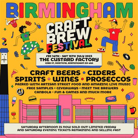Birminghams Craft Brew Festival Heads To The Custard Factory