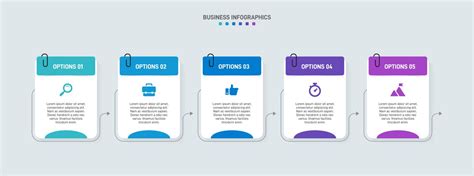 Horizontal Progress Bar Featuring Arrow Shaped Vector Image