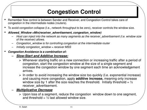 PPT Module TCP Flow And Congestion Control PowerPoint Presentation ID