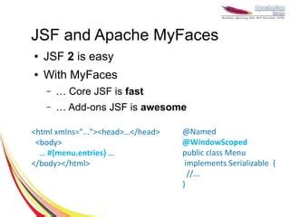 MyFaces Universe At ApacheCon PPT