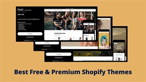 10 Best Free Premium Shopify Themes