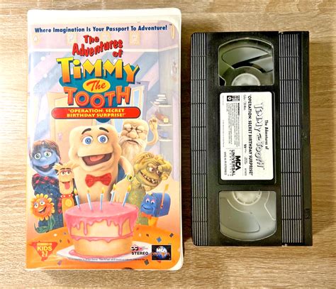 Adventures Of Timmy The Tooth Operation Secret Birthday Surprise Vhs