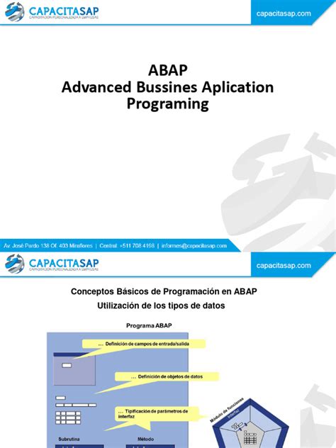Cpe Abap02 Conceptos Básicos De Programación En Abap Pdf Programa De Computadora Programación