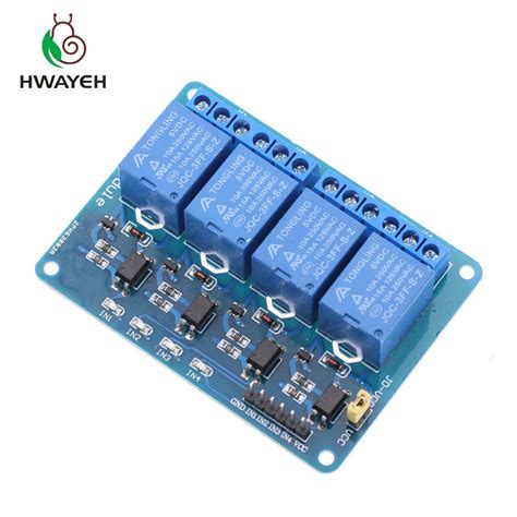 Channel Relay Module Channel Relay Control Board With Optocoupler Relay Output Way Relay