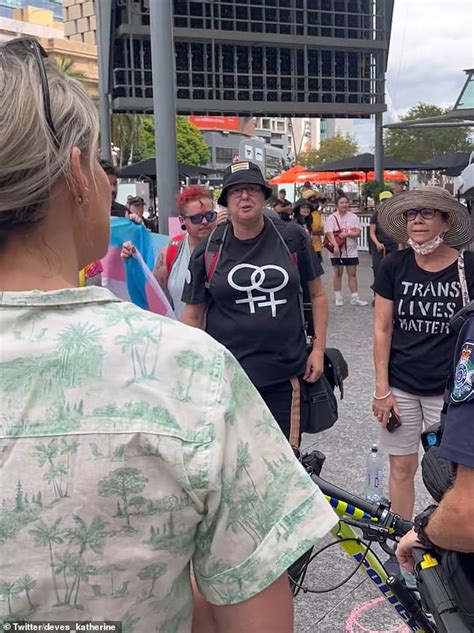 Katherine Deves Clashes With Trans Activists At Brisbane Conference
