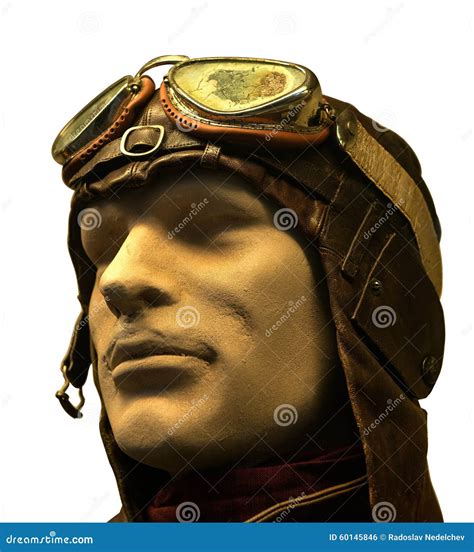 Aviator Helmet With Glasses Royalty Free Stock Image Cartoondealer