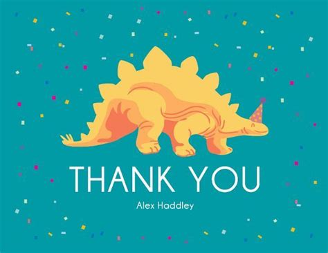 Dinomite Thank You Notes Paper Source Custom Thank You Cards Thank