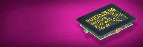 Displays With USB Interface LCD OLED RS RS