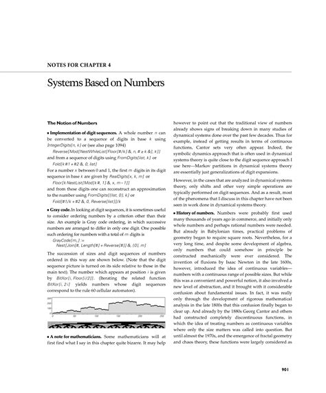 Notes For The Notion Of Numbers A New Kind Of Science Online By Stephen Wolfram [page 901]