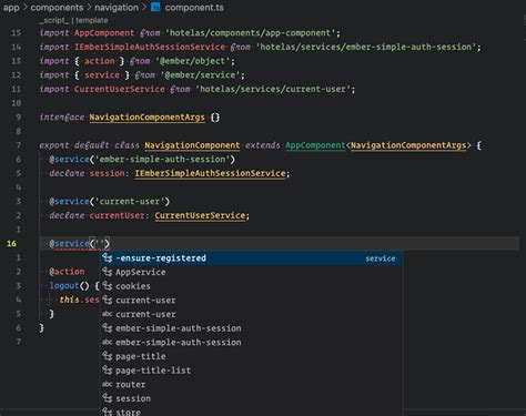 Vscode Completion After Disabling The Builtin Typescript Extension · Issue 506 · Typed Ember