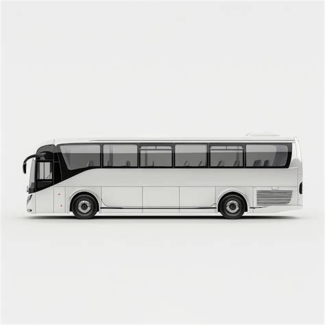 Premium Photo Coach Bus Isolated