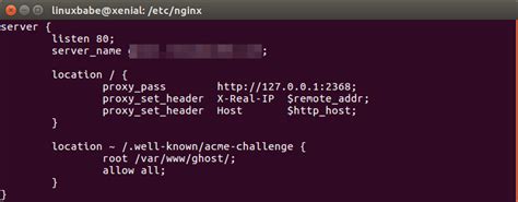 How To Install Ghost Blogging Platform On Ubuntu 1604 Server Linuxbabe