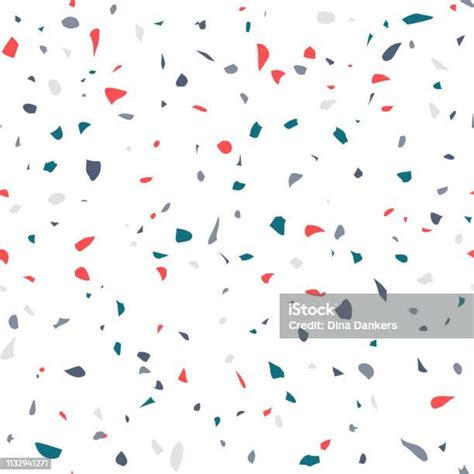 테라 조 바닥 질감 표면 현대 추상 패턴입니다 부드러운 파스텔 색상의 대리석 또는 화강암의 칩과 벡터 원활한 추상 반복 0명에 대한 스톡 벡터 아트 및 기타 이미지 Istock