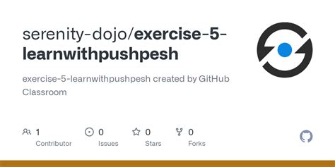 GitHub Serenity Dojo Exercise Learnwithpushpesh Exercise Learnwithpushpesh Created By