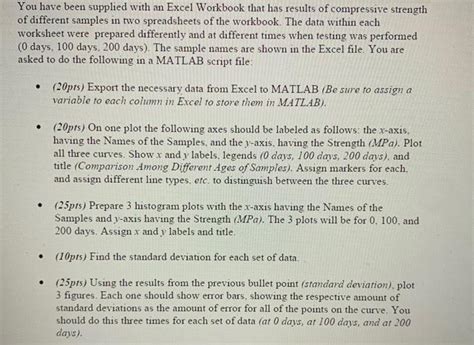 Solved How Would I Do This An Image Of The Excel Chegg Com