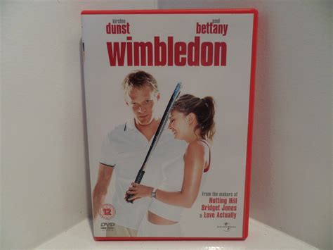 Wimbledon Dvd 2004 Uk Kirsten Dunst Paul Bettany Sam