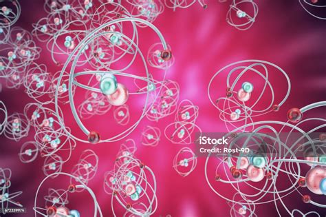 원자 배경 핵 모델 원자와 전자를 빛나는 물리학 개념입니다 3 차원 렌더링 0명에 대한 스톡 벡터 아트 및 기타 이미지 0명 개념 건축물 Istock