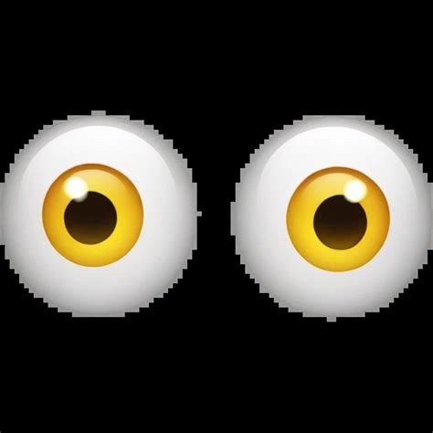 Two Eyes Emoji Ai Emoji Generator