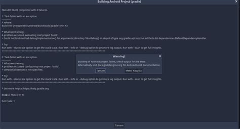 Custom Build Gradle Error Archive Godot Forum