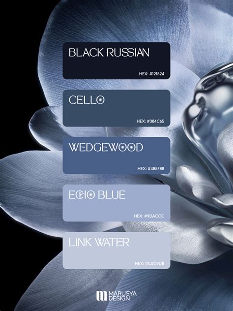 Цветовая палитра ∘ Color Palette ∘ Inspiration ∘ Design ∘ Marusya Design в 2025 г Психология