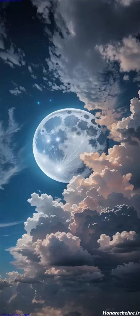 30 عکس از زیبایی‌های ماه برای تصویر زمینه دلنشین