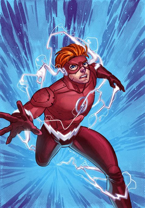 Dc Rebirth Wally West By Wansworld On Deviantart