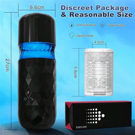 Vibrating Male Masturbator Squeezable Pocket Pussy Lifelike Textured