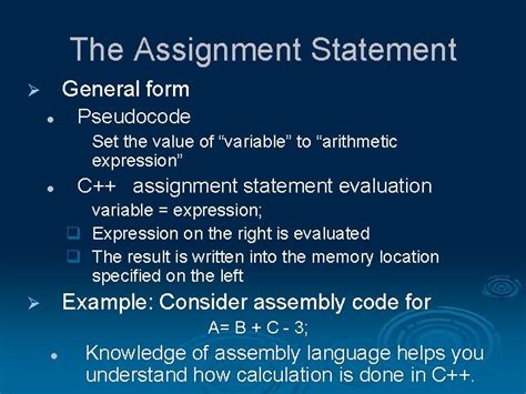 Chapter 8 Introduction To Highlevel Language Programming Objectives